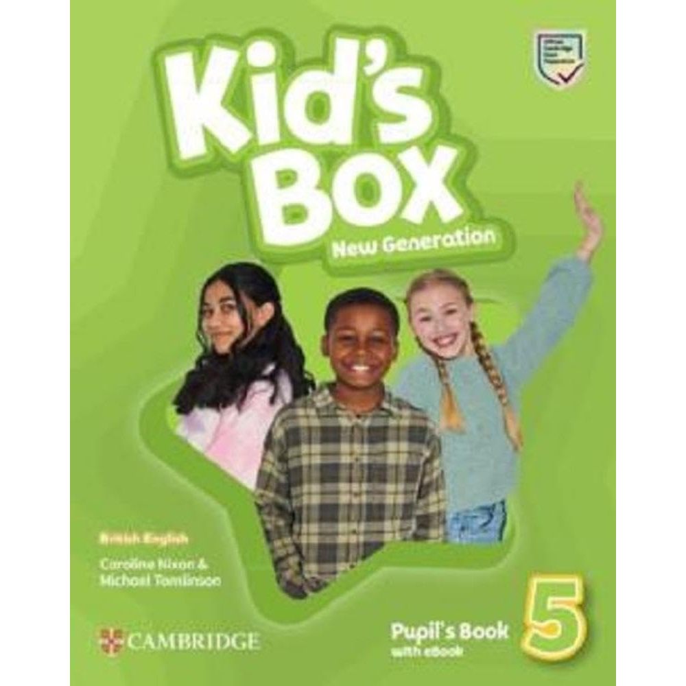 DKTODAY หนังสือเรียน KID'S BOX 5:PUPIL'S BOOK WITH EBOOK (FOR NEW GENERATION) | Shopee Thailand