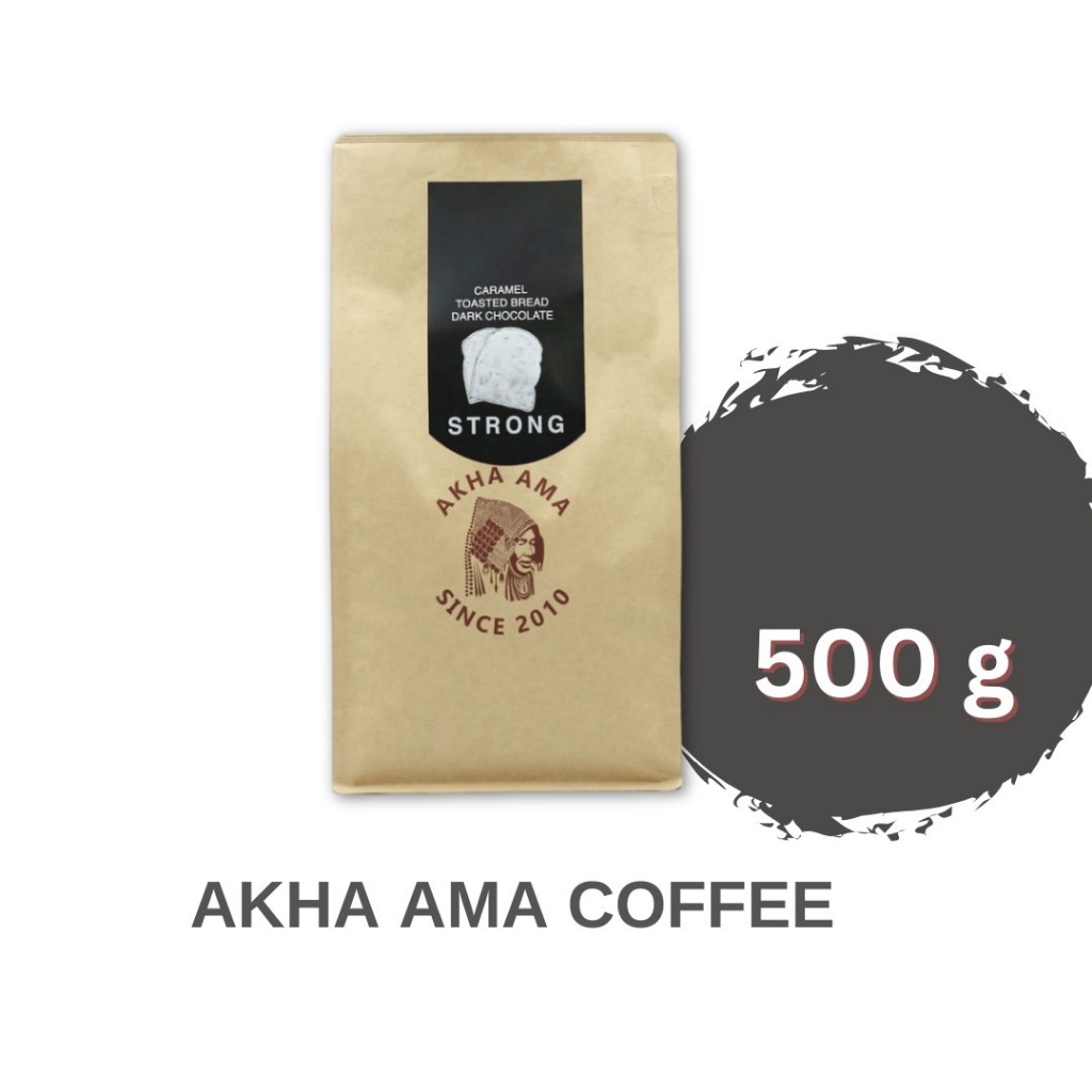 AKHA AMA COFFEE กาแฟ อาข่า อ่ามา : STRONG เมล็ดกาแฟคั่ว อาข่า อาม่า ...