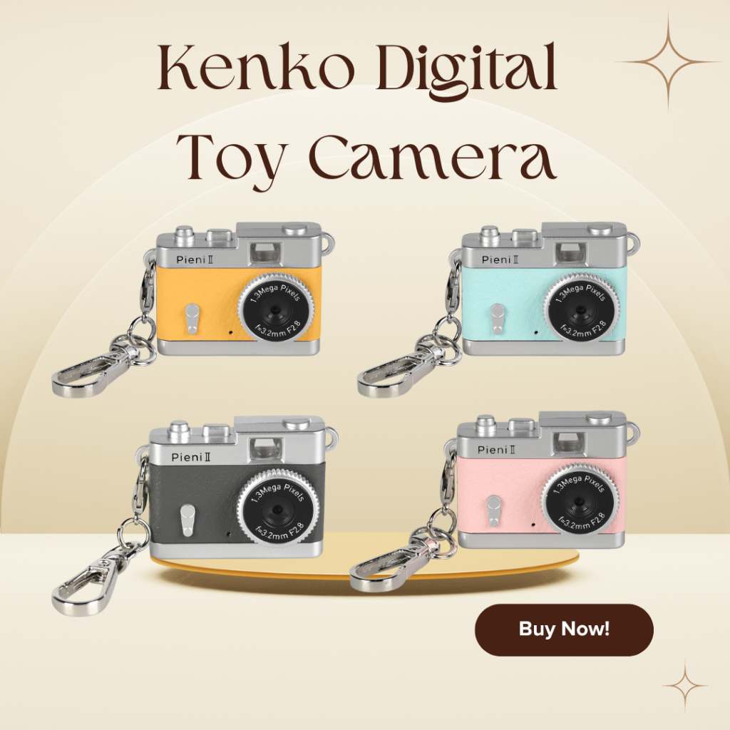 Kenko Digital Toy Camera Pieni II Mint Keychain Set 1.31 Megapixels ...
