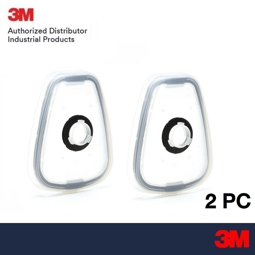 3M 502 ฐานรองตลับกรองอนุภาค (2ชิ้น) สำหรับ 2091 2097 Filter Retainer ...
