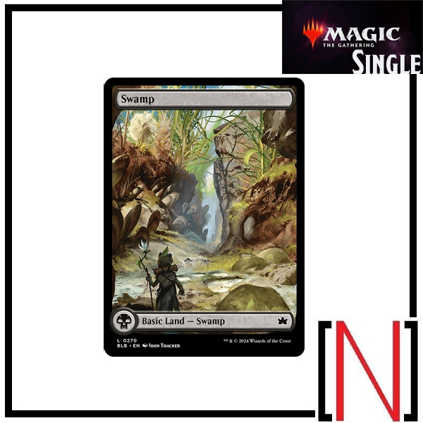 [MTG][Single][BLB] Swamp ระดับ Basic Land [ภาษาอังกฤษ] | Shopee Thailand
