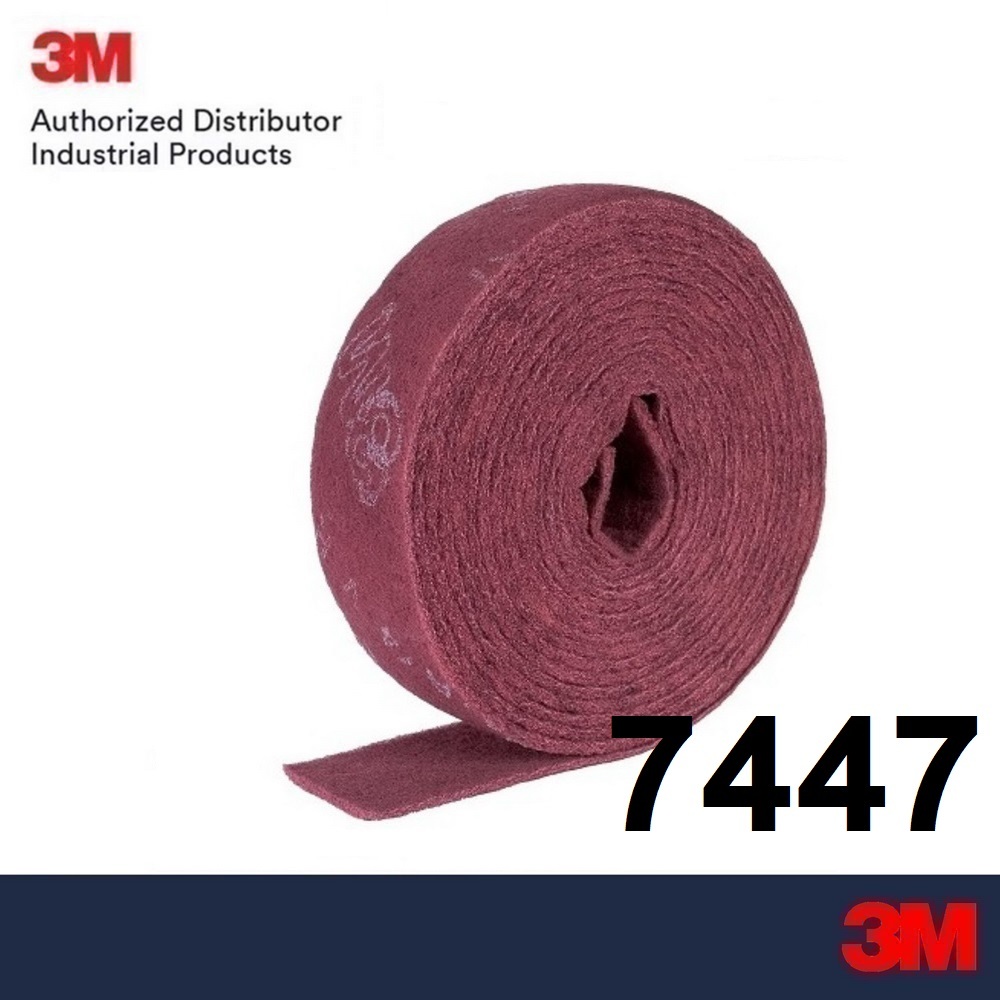 3M 7447 ม้วนใยขัดสีแดงสก๊อตไบรต์ยาว 4นิ้วx10เมตร ScotchBrite S/B CNF RL A VFN | Shopee Thailand