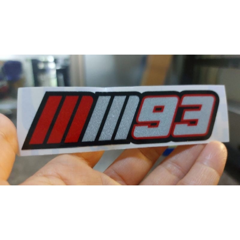 sticker mm93 3m ขนาด11×3cm | Shopee Thailand