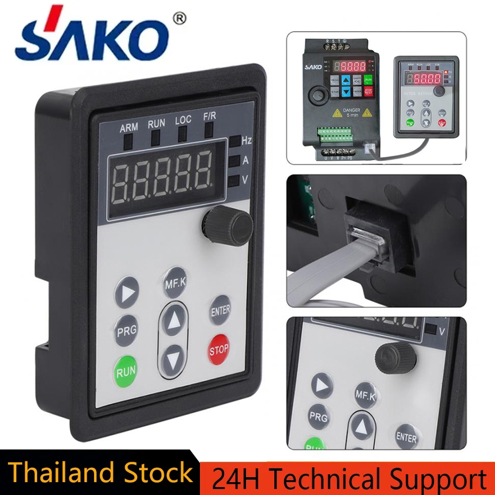 SAKO มินิอินเวอร์เตอร์ SKI780 series แผงควบคุมภายนอก External Control Panel Frequency Converter ...
