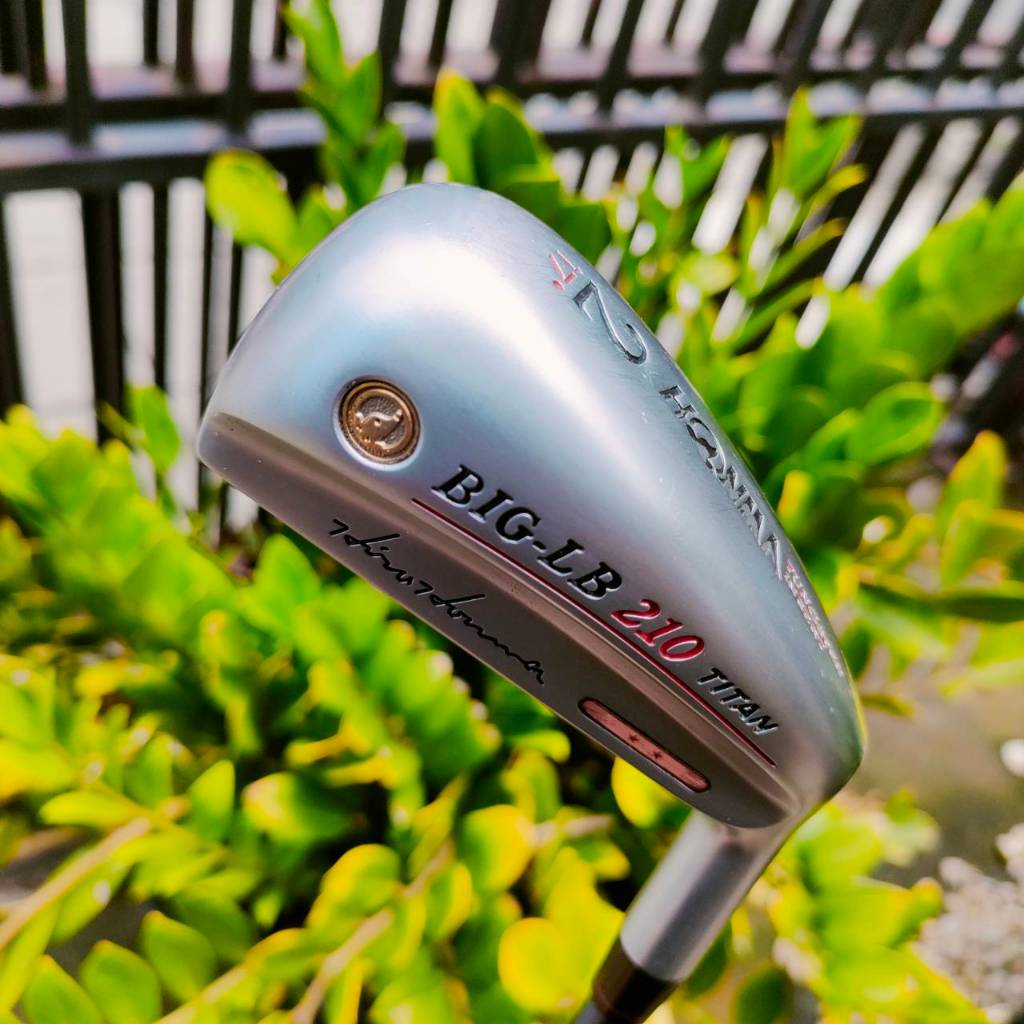 [ผ่อน] ** หายากมาก ** เหล็ก 2 HONMA BIG-LB 210 TITAN เป็น IRON WOODS องศา 17 จาก HIRO HONMA ไม้ ...
