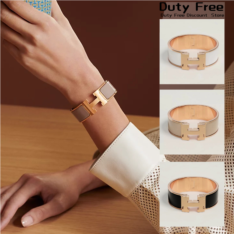 Hermès Clic Clac H bracelet แอร์เมส ️สร้อยข้อมือคลาสสิก/สไตล์เดียวกันสำหรับผู้ชายและผู้หญิง/รุ่น ...