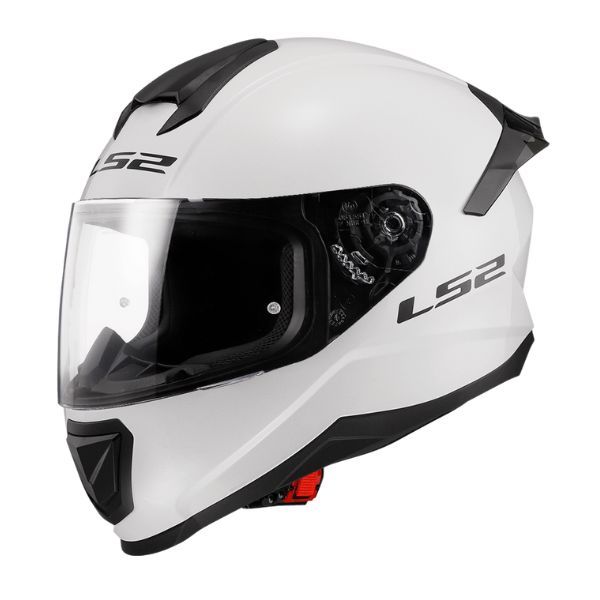 LS2 Helmets FF802 Flash Solid White - หมวกกันน็อคเต็มใบ | Shopee Thailand