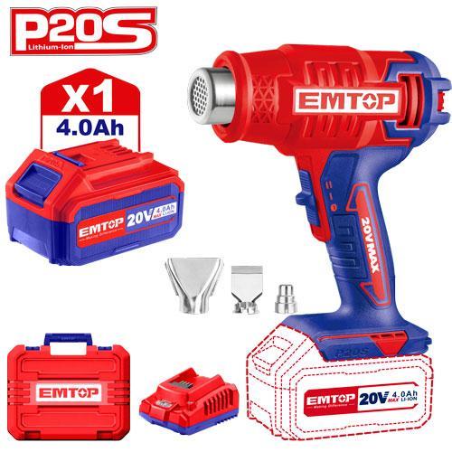 เครื่องเป่าลมร้อนไร้สาย EMTOP รุ่น EHGN200215 | Shopee Thailand