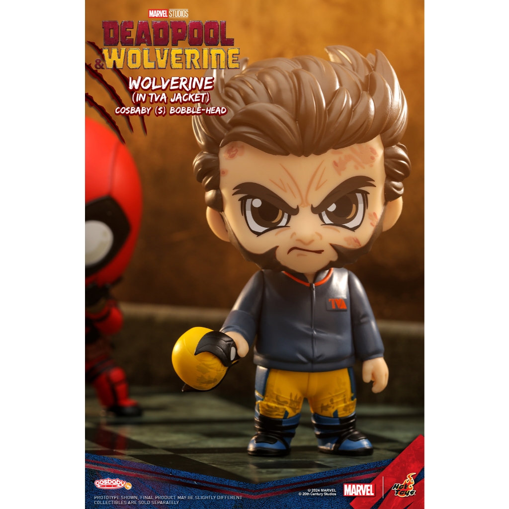 Hot Toys ฟิกเกอร์ของสะสม Cosbaby COSB1090 - Deadpool & Wolverine ...