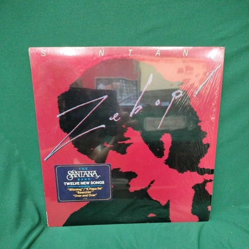 1LP vinyl แผ่นเสียง santana - zebop (ปก nm) (แผ่น nm) | Shopee Thailand