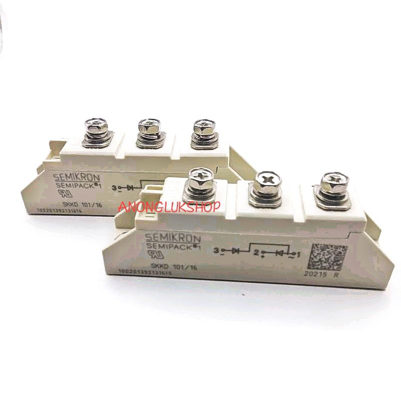 ใหม่ พร้อมส่ง 👉👉 SKKD101/16 SKKD 101/16 Rectification Module 134A 1600V ...