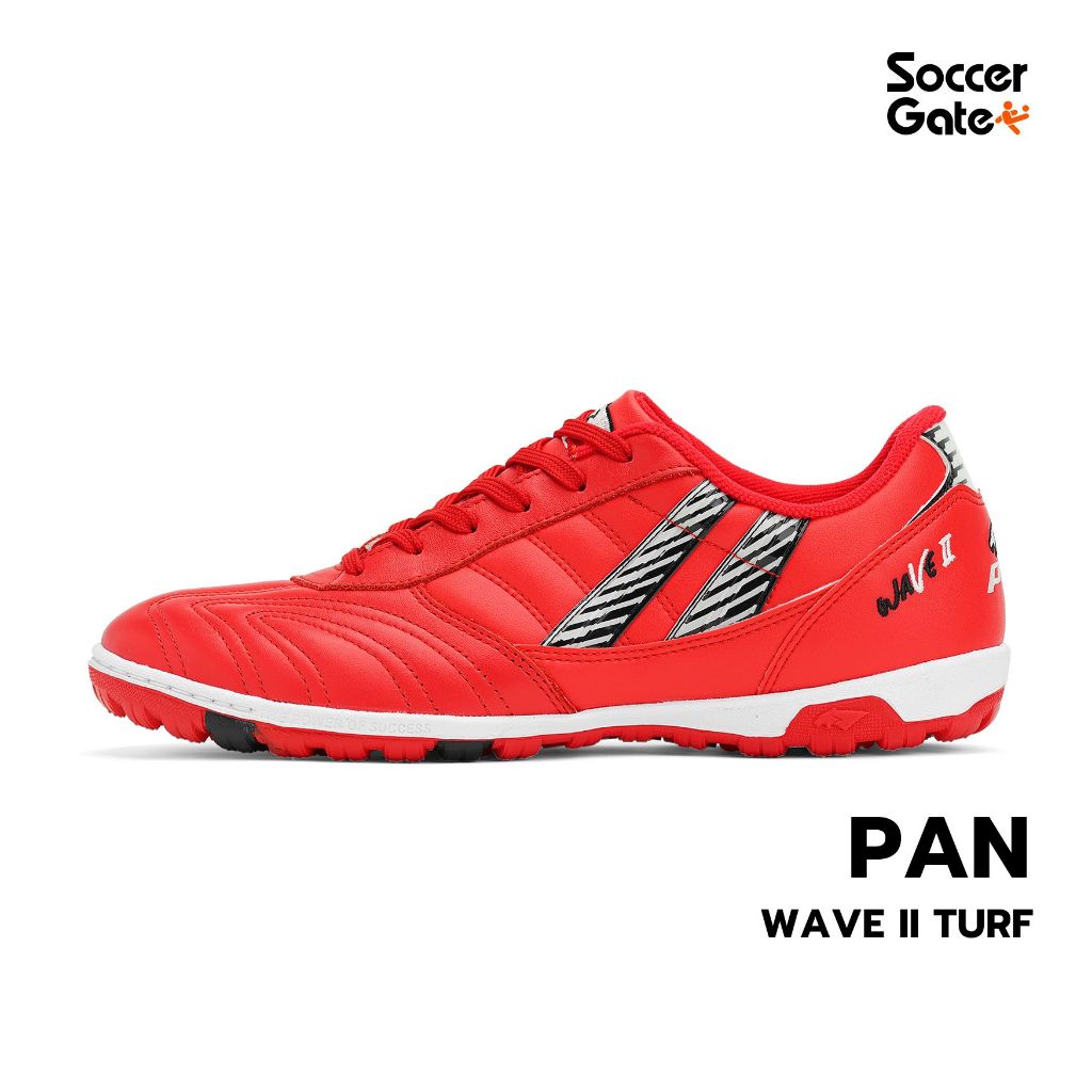 PAN WAVE II TURF(RW) รองเท้าฟุตบอลร้อยปุ่ม [โค้ด SCC500SEP ลดสูงสุด 500 ...