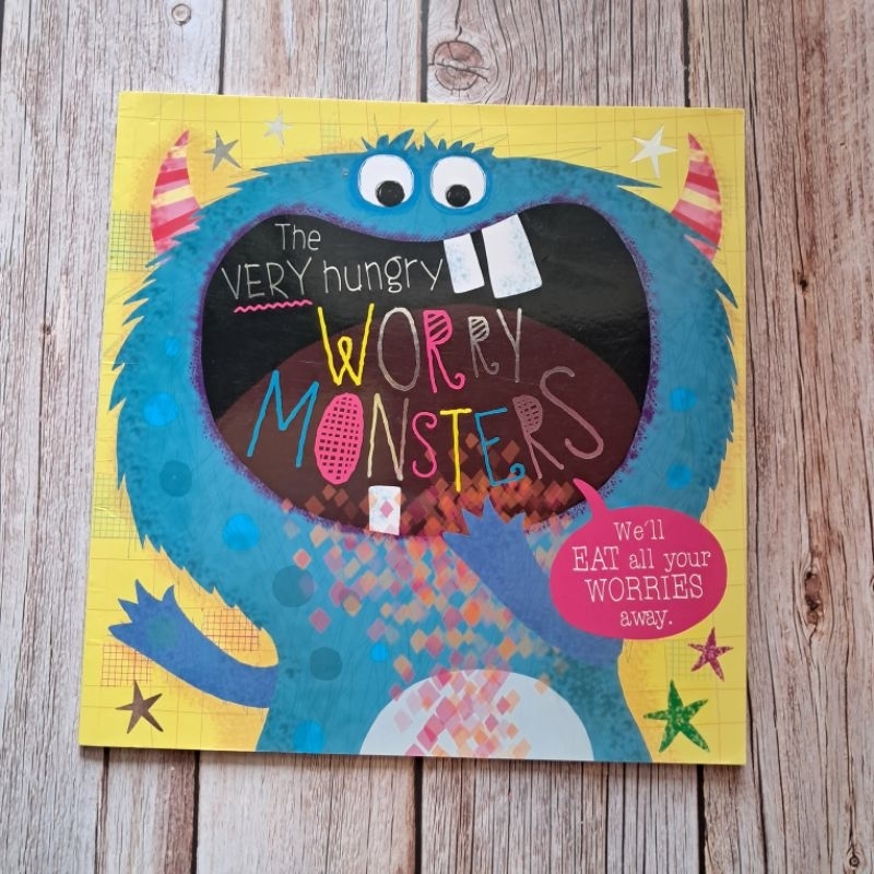 (นิทานมือสอง) The VERY hungry WORRY MONSTERS. | Shopee Thailand