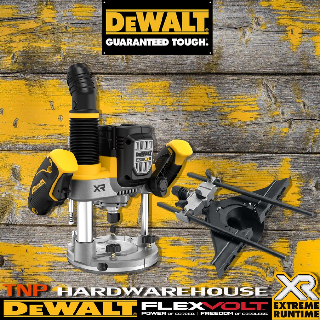 DEWALT รุ่น DCW620B เร้าเตอร์ไร้สายไร้แปรงถ่าน 20V Max 1/2 นิ้ว 2-1/4 ...