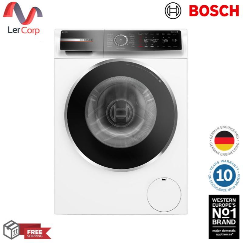 (BOSCH) เครื่องซักผ้าฝาหน้า รุ่น WGB254A0TH 10 กก. 1400 RPM สีขาว ...
