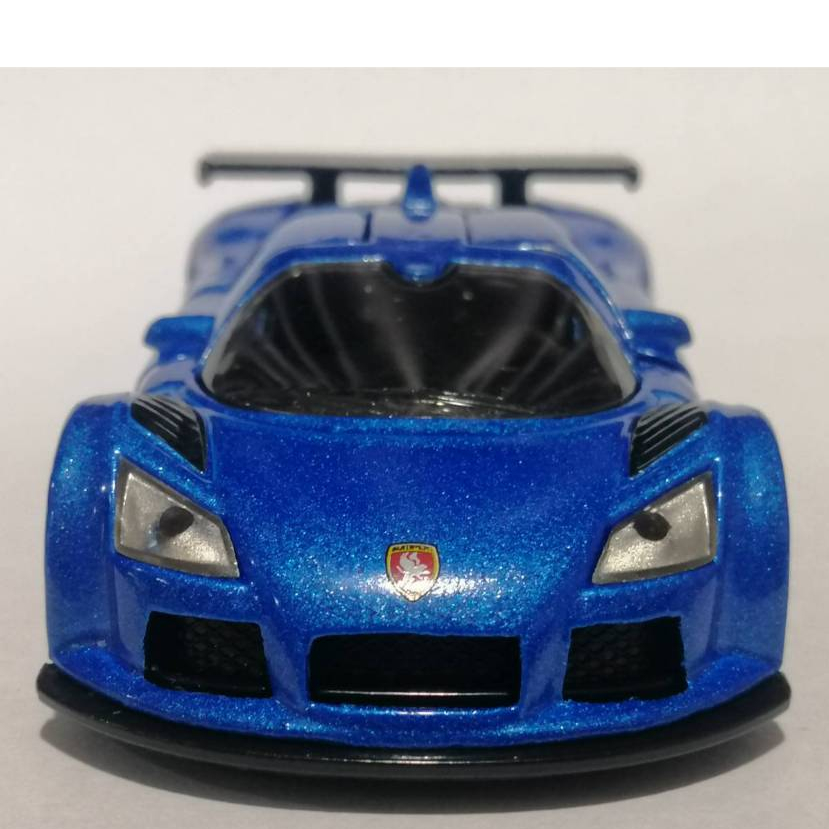 โมเดลรถ SIKU Gumpert Apollo 2009 Blue Gullwing Door Scale 1: 64 No ...