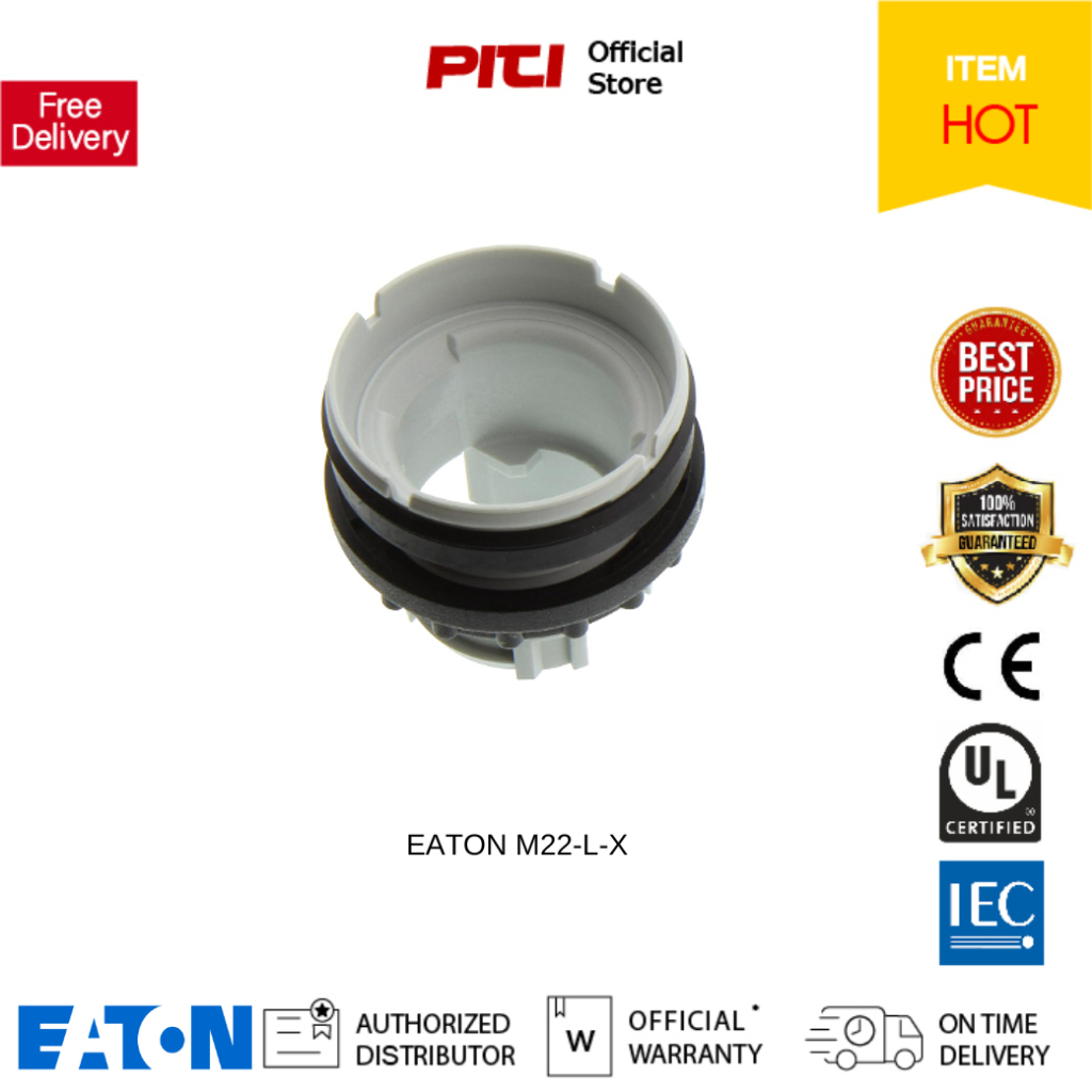 EATON M22-L-X / M22-LH-X Modura pushbutton (Without Lens) | Shopee Thailand
