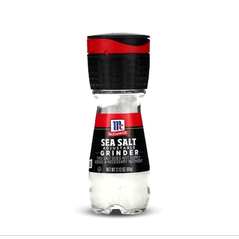 แม็คคอร์มิค เกลือทะเลฝาบด 60 กรัม McCormick Sea Salt Grinder 60 g ...