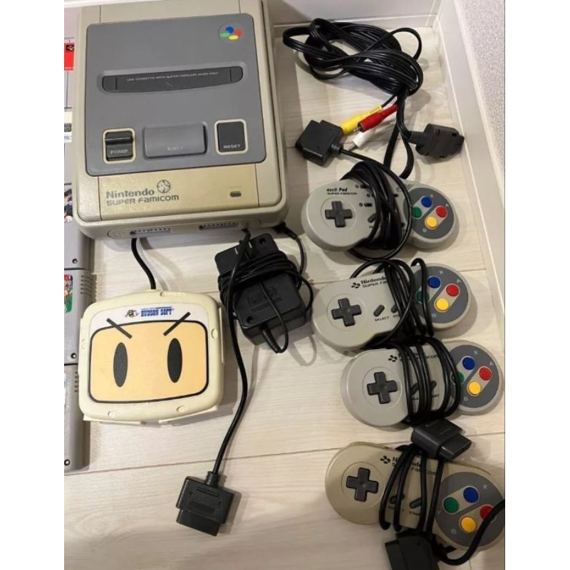 เครื่อง Super Famicom Console + เกม 15 ตลับ | Shopee Thailand