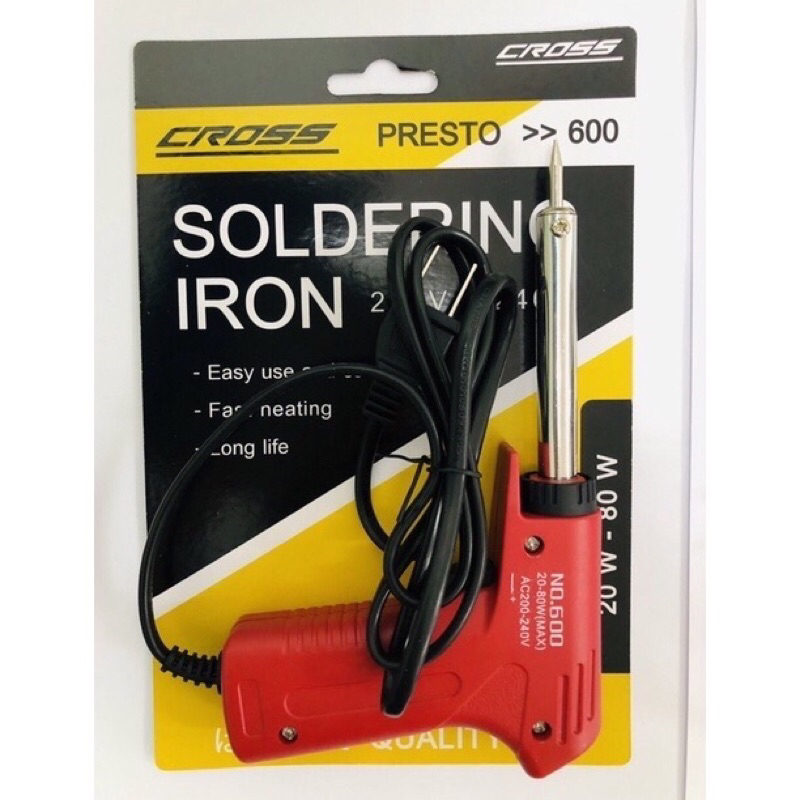 หัวแร้งด้ามปืน 600 cross ขายคละสี | Shopee Thailand