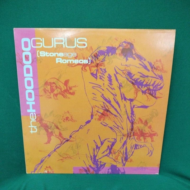 1LP vinyl แผ่นเสียง the hoodoo gurus - stoneage romeos (ปก nm) (แผ่น nm ...