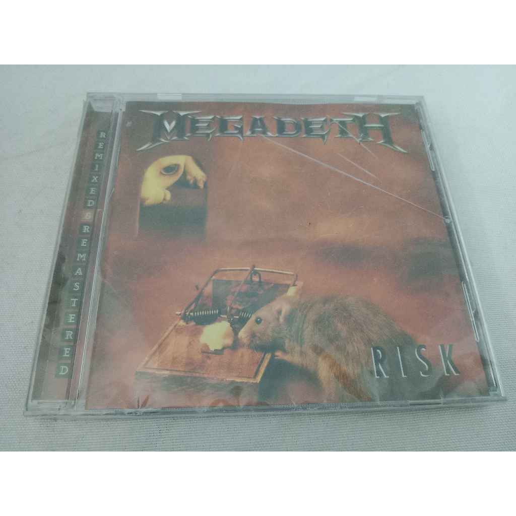 CD แผ่นซีดี ซีดีเพลงสากล Megadeth – Risk สินค้าสภาพตามรูปปก | Shopee ...
