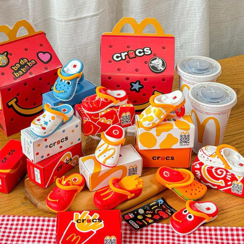 Mcdonald Happy Meal 2024 Crocs ของสะสมแมคโดนัล | Shopee Thailand