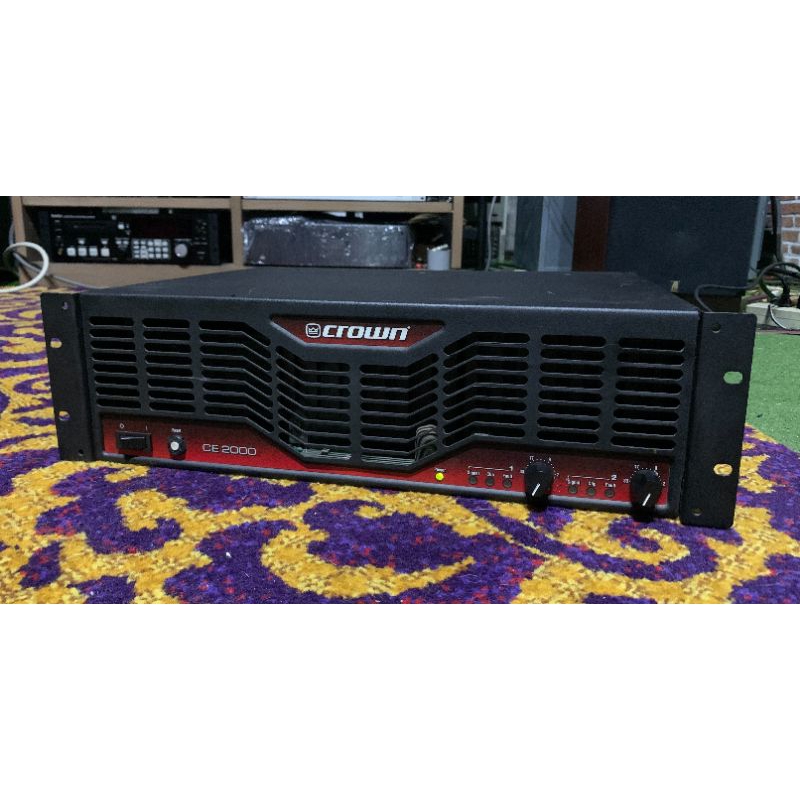 เพาเวอร์แอมป์ CROWN CE2000 USA | Shopee Thailand