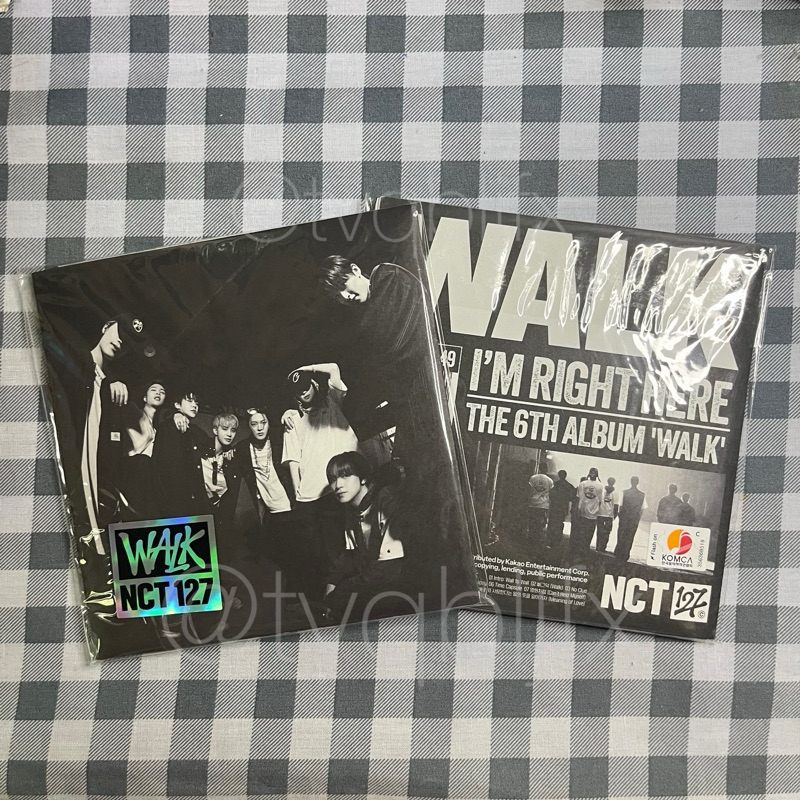 (พร้อมส่ง) อัลบั้ม NCT 127 Walk - Poster ver. - แกะแล้ว | Shopee Thailand