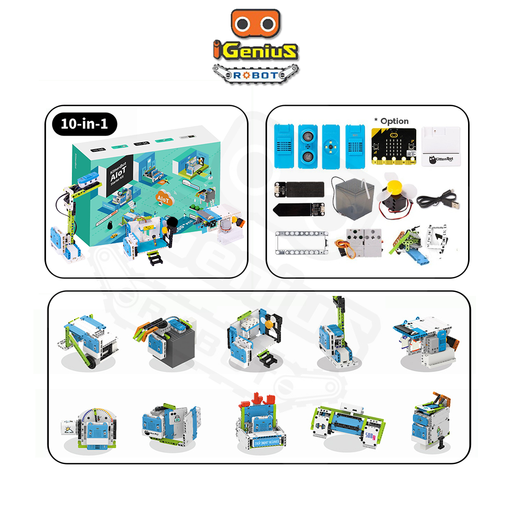 ชุดเรียนรู้ AI ปัญญาประดิษฐ์ Kittenbot AIoT Machine Learning Kit เรียน ...