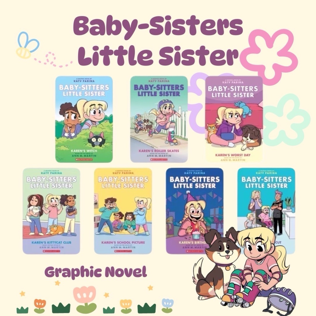 หนังสือชุด Baby-Sitters Little Sister: Graphic Novel (ชุด 7 เล่ม) **งาน ...
