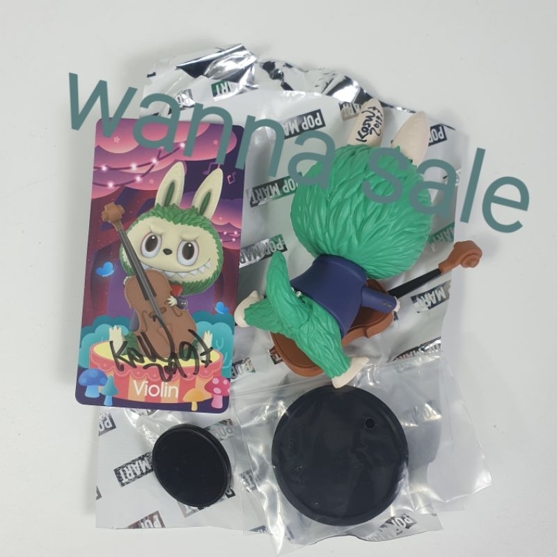 กล่องสุ่ม Pop mart Labubu Forest concert "Violin" พร้อมลายเซ็นคุณ ...