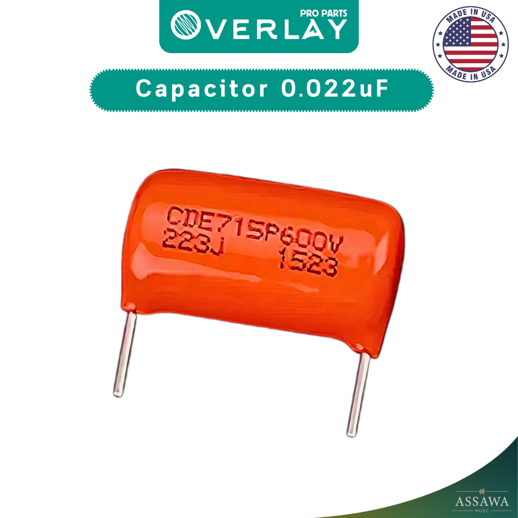 Orange Drop Capacitor .022uF คาปาซิเตอร์ กีต้าร์ Capa คาปา กีต้าร์ไฟฟ้า ...