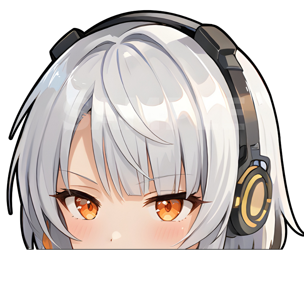 Anby zenless zone zero Peeker Stickers สติ๊กเกอร์ 2 แผ่น Anby Demara ...