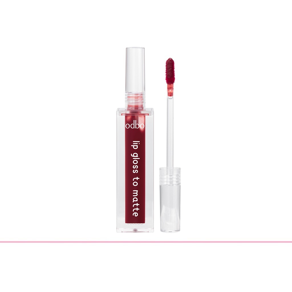 Odbo Lip Gloss To Matte 3.5g โอดีบีโอ ลิป กลอส แมทท์ OD5006 (1 แท่ง) | Shopee Thailand
