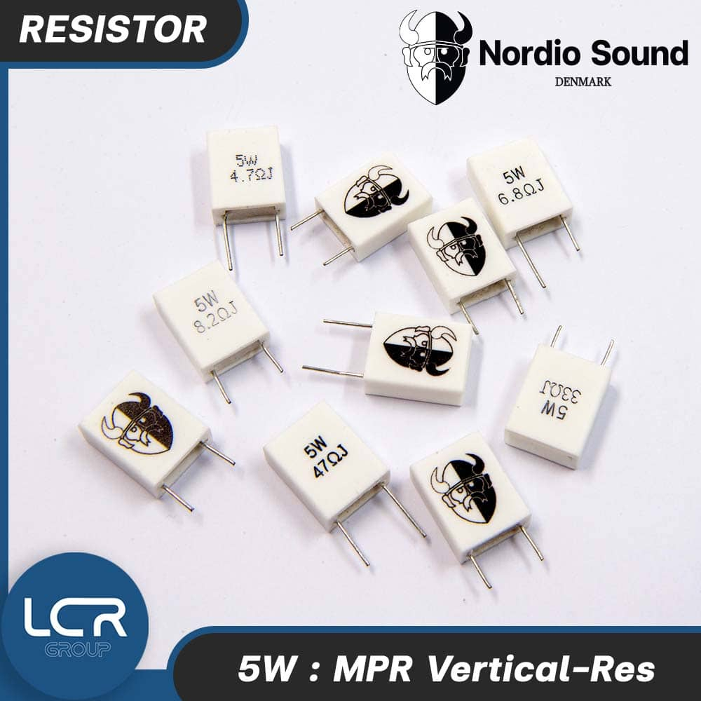 Nordio Sound R. MPR VERTICAL-RES 2.2-56Ohm 5W ตัวต้านทาน Resistor ...