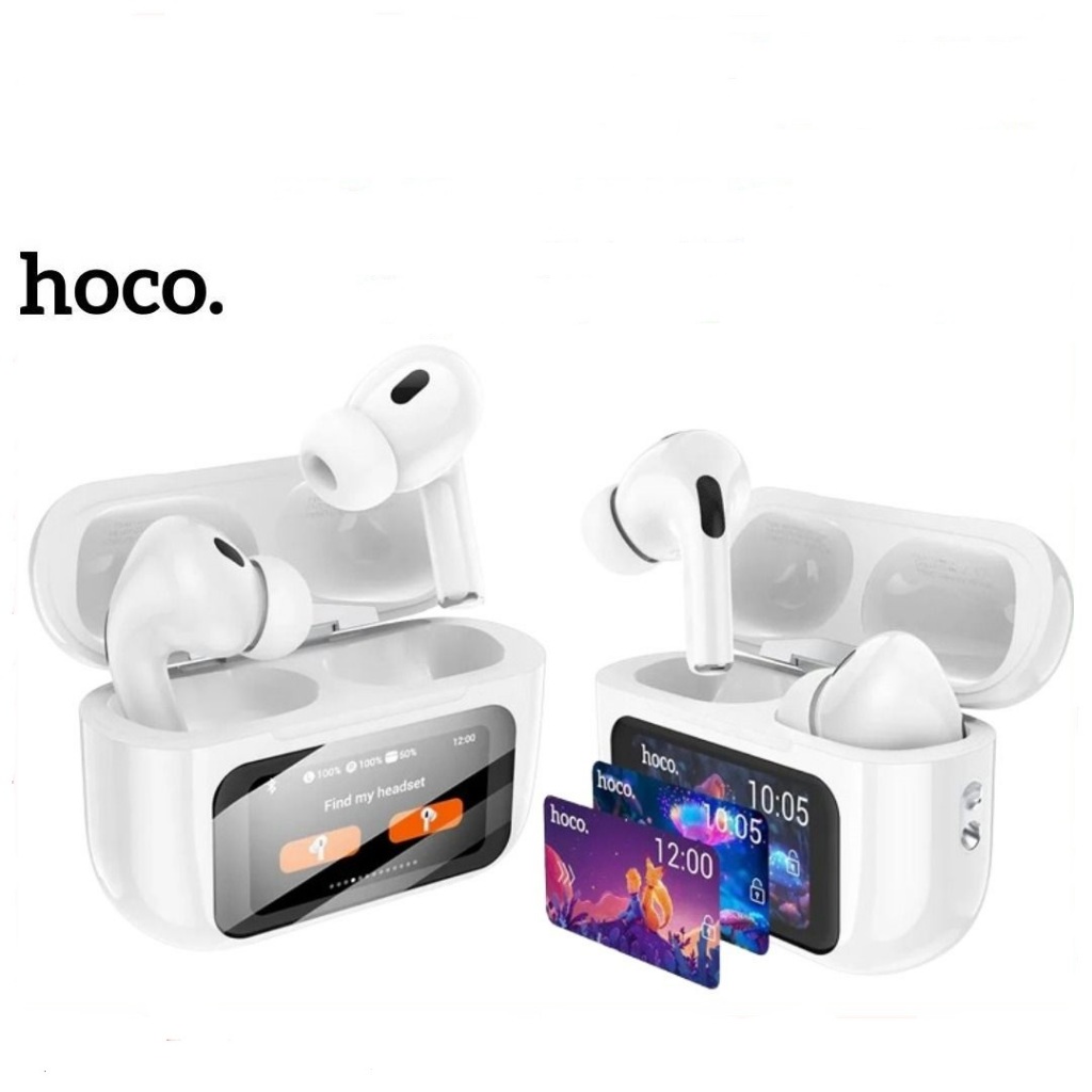 HOCO EW72 หูฟังบลูทูธไร้สาย TWS BT 5.4 มีไมโครโฟน พร้อมจอแสดงผลแบบ HD ...
