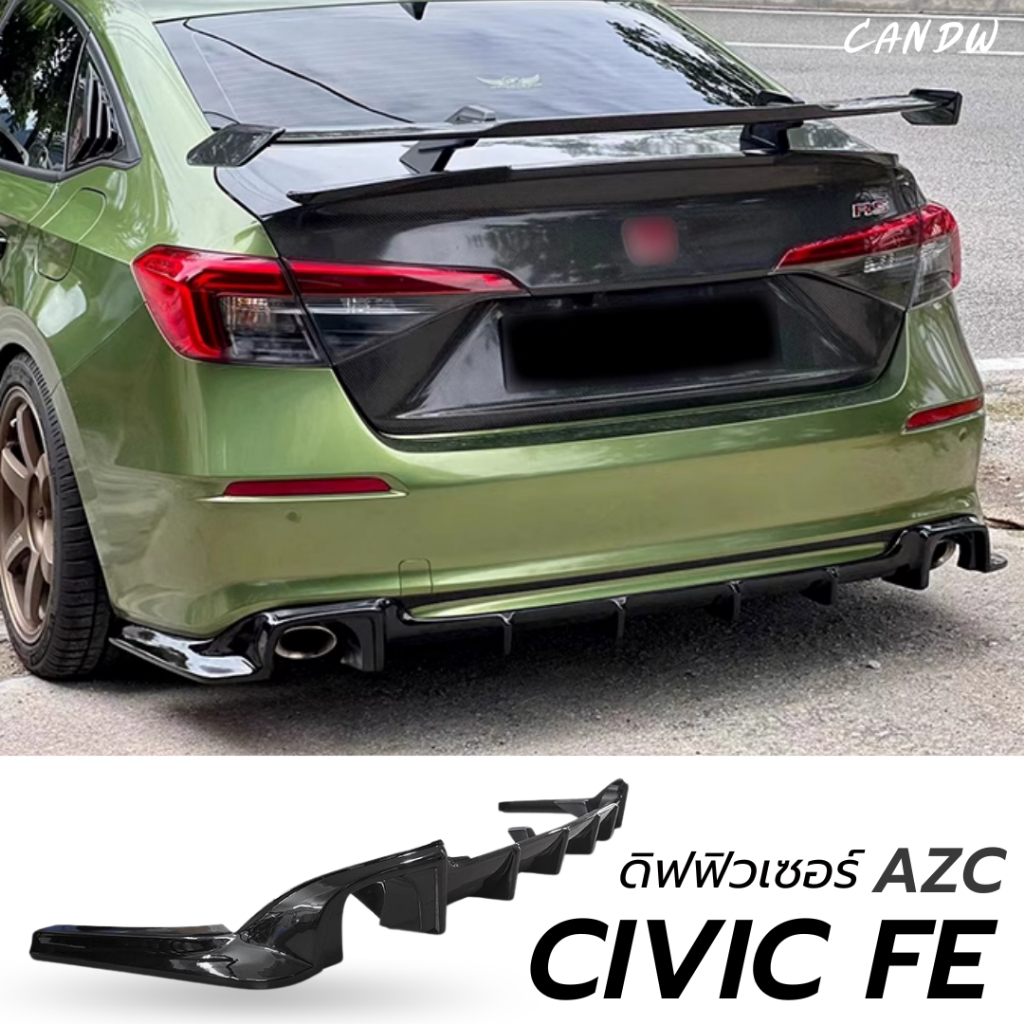 ดิฟฟิวเซอร์หลัง AZC สำหรับ Civic FE | CANDW | Shopee Thailand