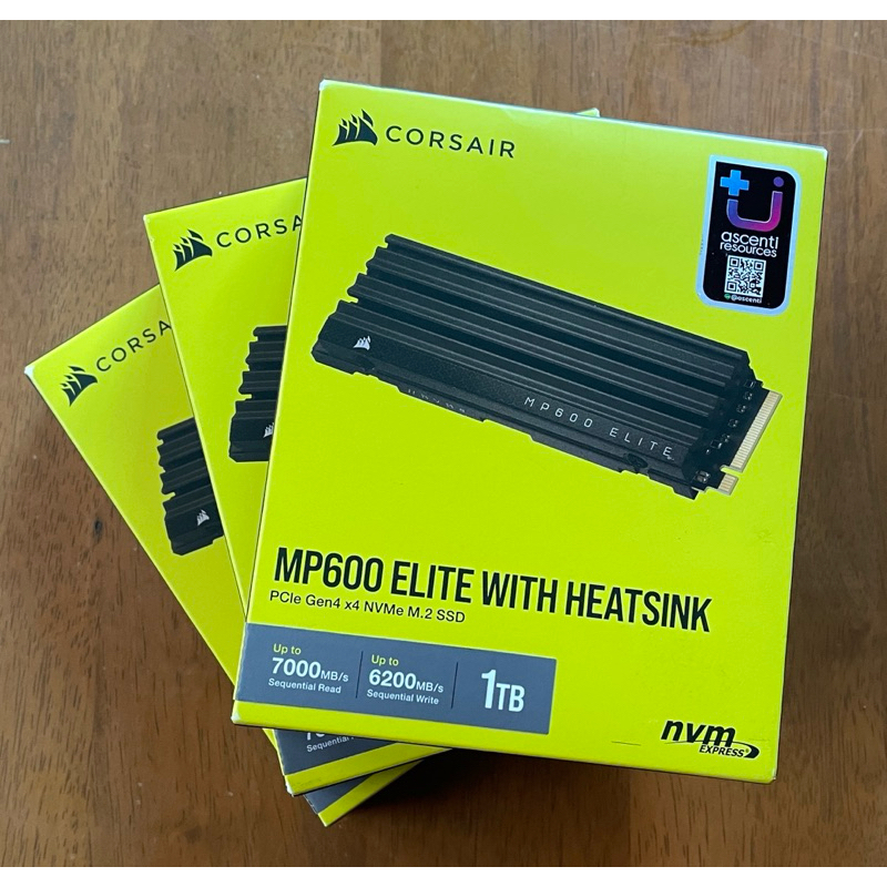 SSD CORSAIR MP600 ELITE WITH HEATSINK 1TB GEN4 | Shopee Thailand