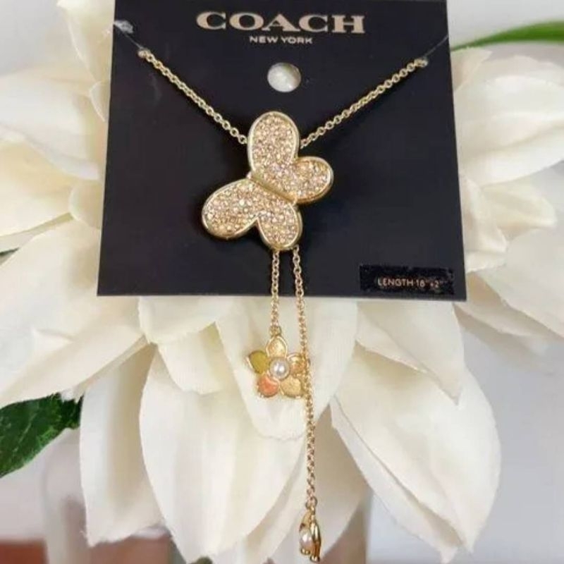 Coach Necklace สร้อยคอหลายแบบ | Shopee Thailand