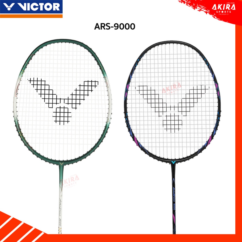 VICTORไม้แบดมินตัน VICTOR AURA SPEED 9000 (ARS-9000) แถมเอ็นและซอง ...