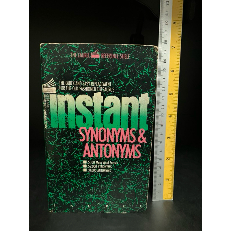 หนังสือมือสอง | Instant SYNONYMS & ANTONYMS | Shopee Thailand