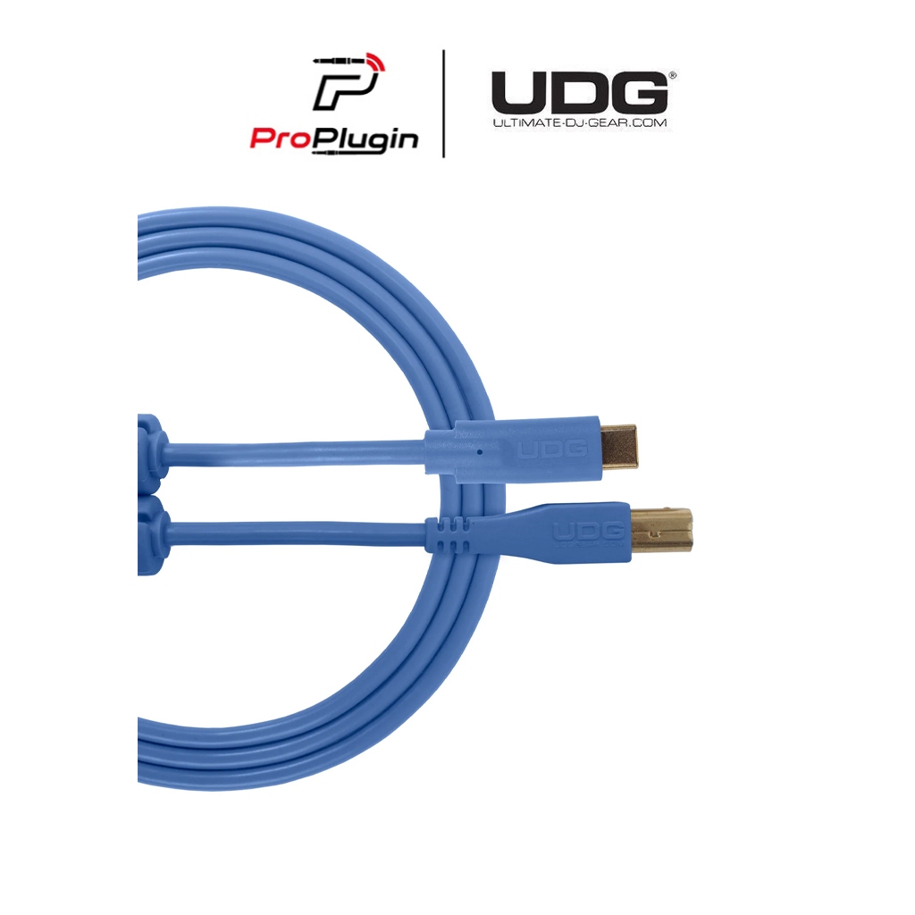 UDG Ultimate Audio Cable USB 2.0 C-B Blue Straight 1.5m สาย USB Audio ...