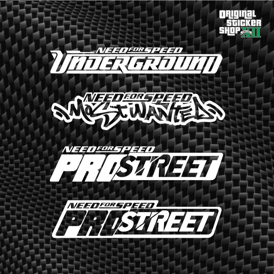 สติ๊กเกอร์ Need For Speed Sticker car Logo ทนแดด ทนฝน ติดรถยนต์ ...