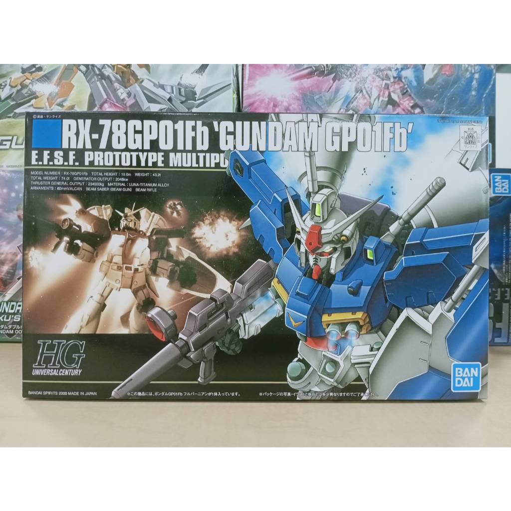 GUNDAM HG 1/144 Rx-78Gpo1fb Gundam Gpo1fb 5060392 No 018 | Shopee Thailand