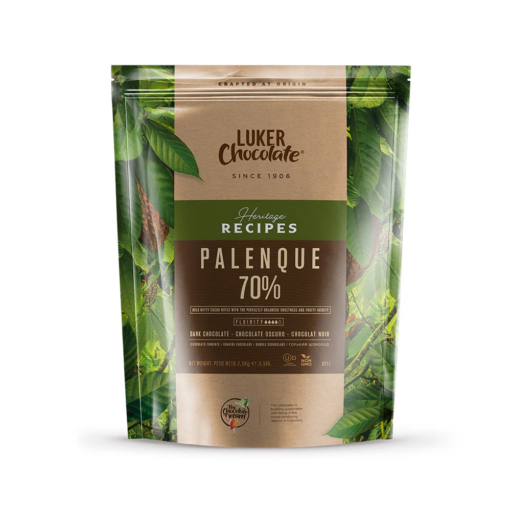 (สินค้าจำนวนจำกัด)Luker Dark Chocolate Palenque 70% ลูเคอร์ ดาร์ ...