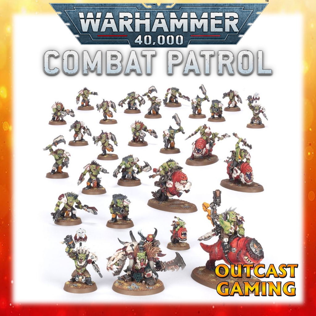 Warhammer 40k: Combat Patrol: Orks [Starter Box] กล่องเริ่มต้นสะสม ...
