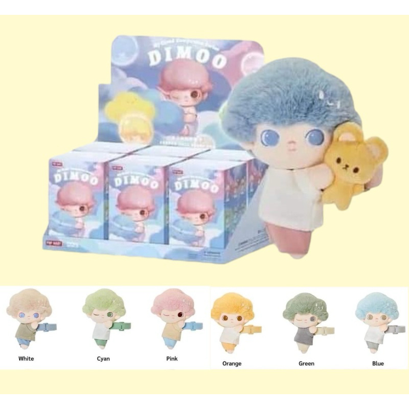 (พร้อมส่ง/ จุ่มเดี่ยว) Popmart Dimoo ที่เกาะแขน DIMOO My cloud ...