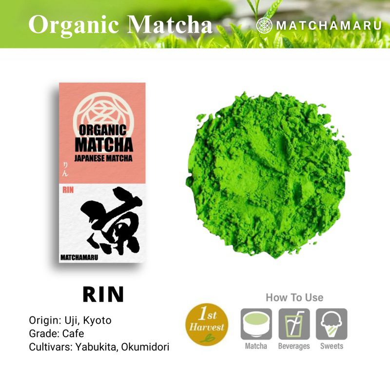 Rin : Cafe grade matcha 100% | Shopee Thailand