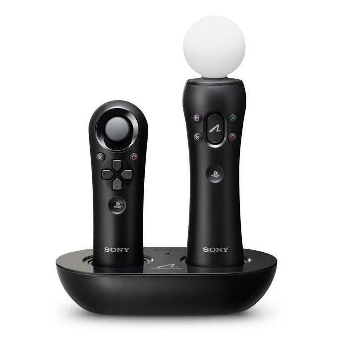 ชุด Sony PlayStation Move Controller for PS3 PS4 kit + แท่นชาร์ท ...